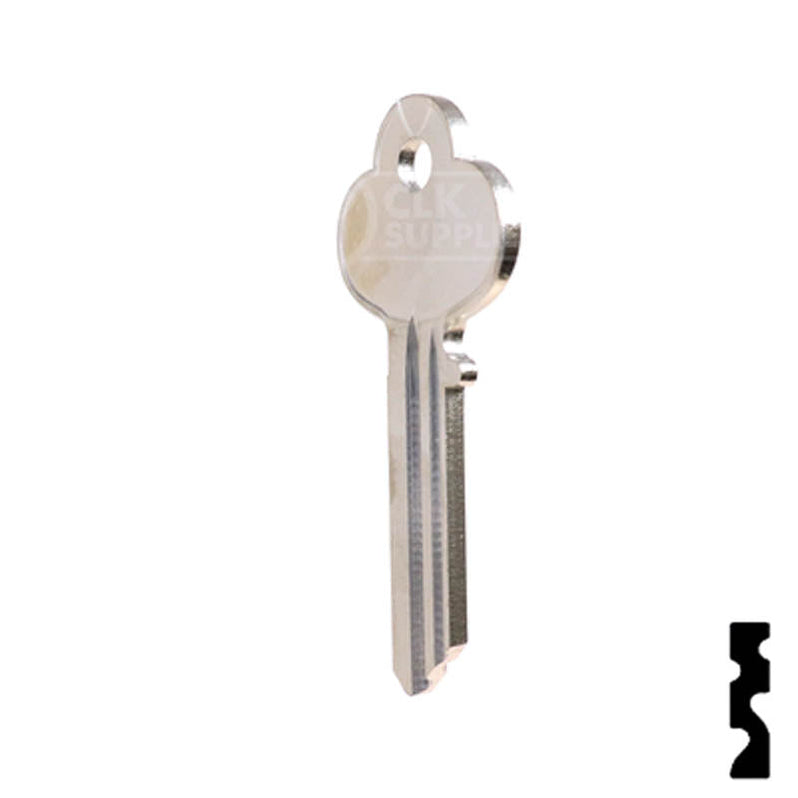 Uncut Key Blank | Lockwood | 1015C
