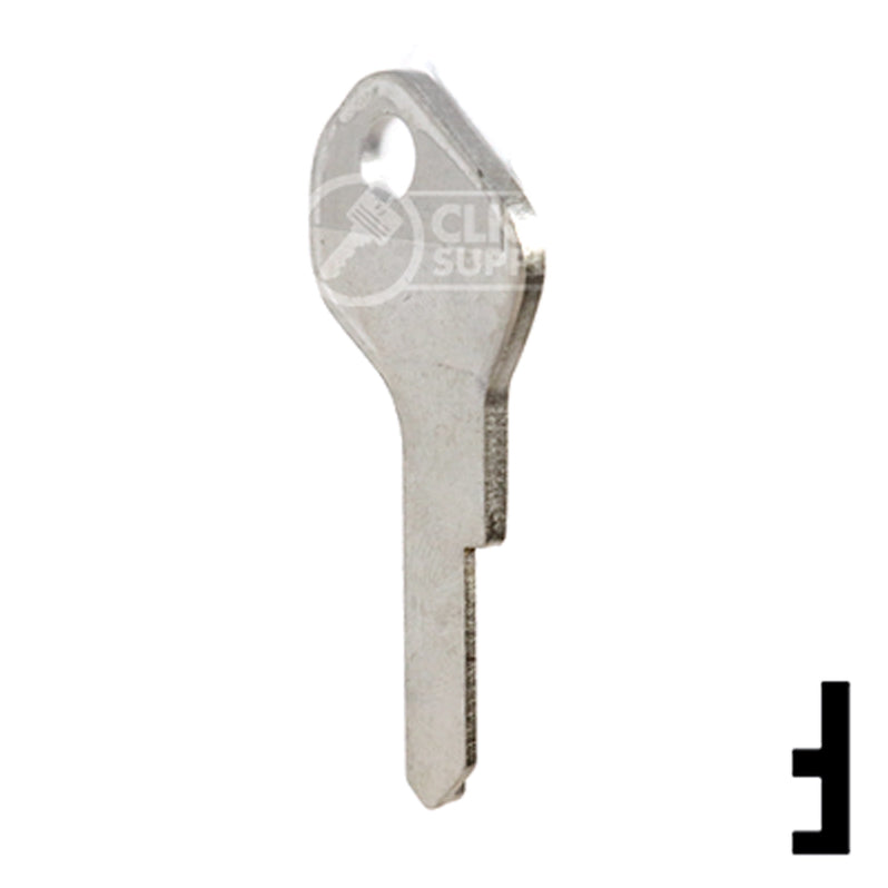 Uncut Key Blank | Lowe & Fletcher | LF18