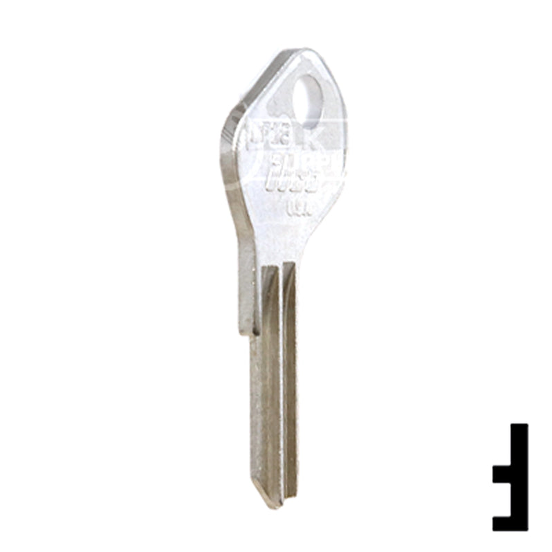 Uncut Key Blank | Lowe & Fletcher | LF18