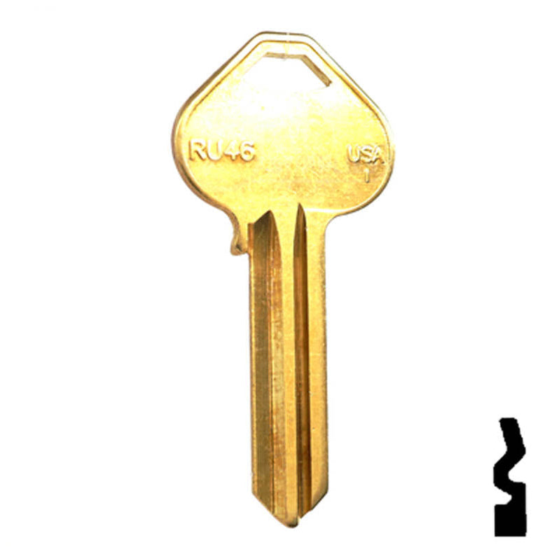 Uncut Key Blank | Corbin Russwin | A1011D1, RU46