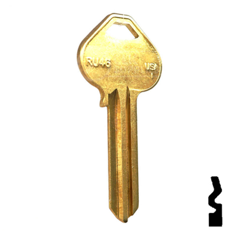 Uncut Key Blank | Corbin Russwin | A1011D1, RU46