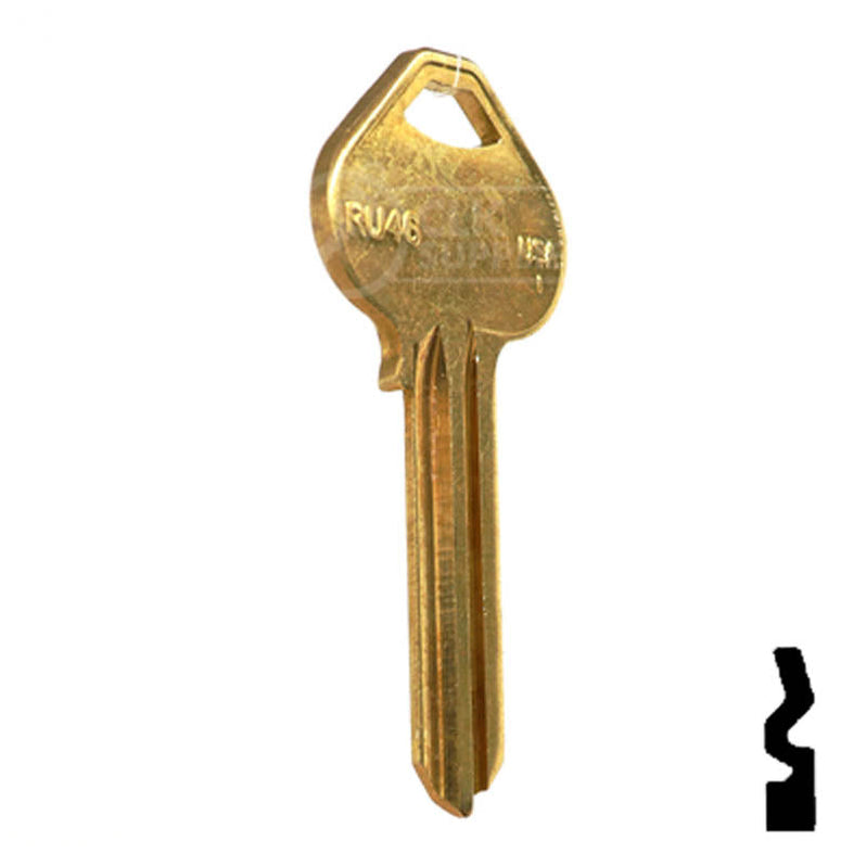 Uncut Key Blank | Corbin Russwin | A1011D1, RU46