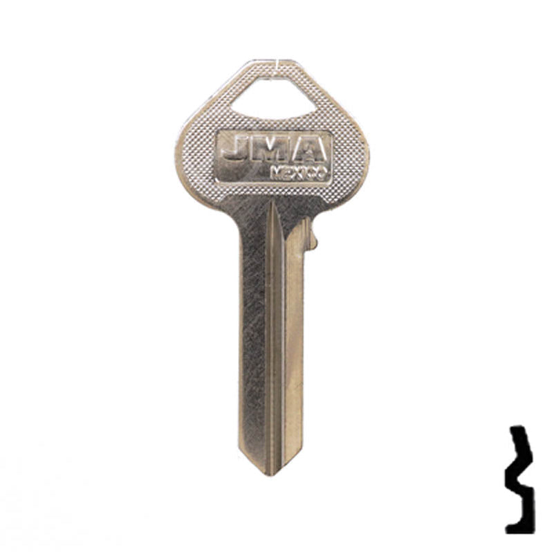 Uncut Key Blank | Corbin Russwin | RU53, A1011D41