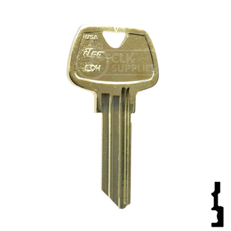 Uncut Key Blank | Sargent | 1007LDH