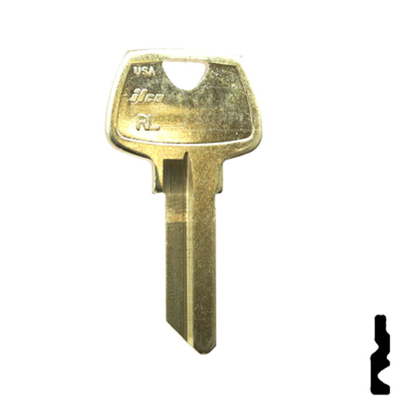 Uncut Key Blank | Sargent | 1007RL