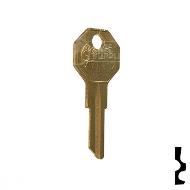 Residential Key Blanks | Uncut Key Blank | Taylor | H1122M by Ilco ...