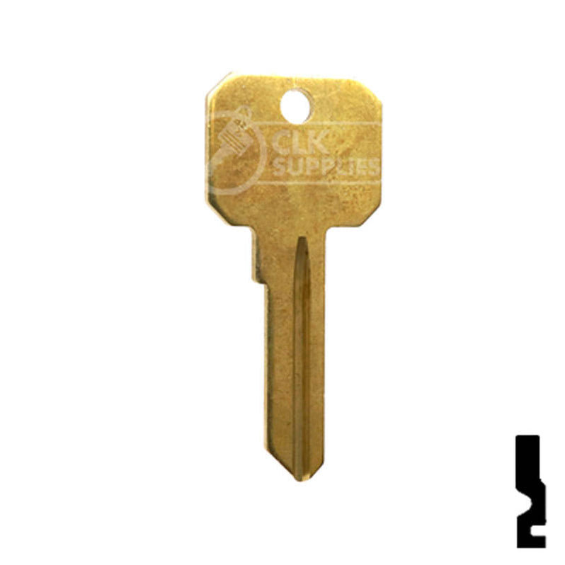 Uncut Neuter Bow Key Blank | Weiser | WR3, WR5