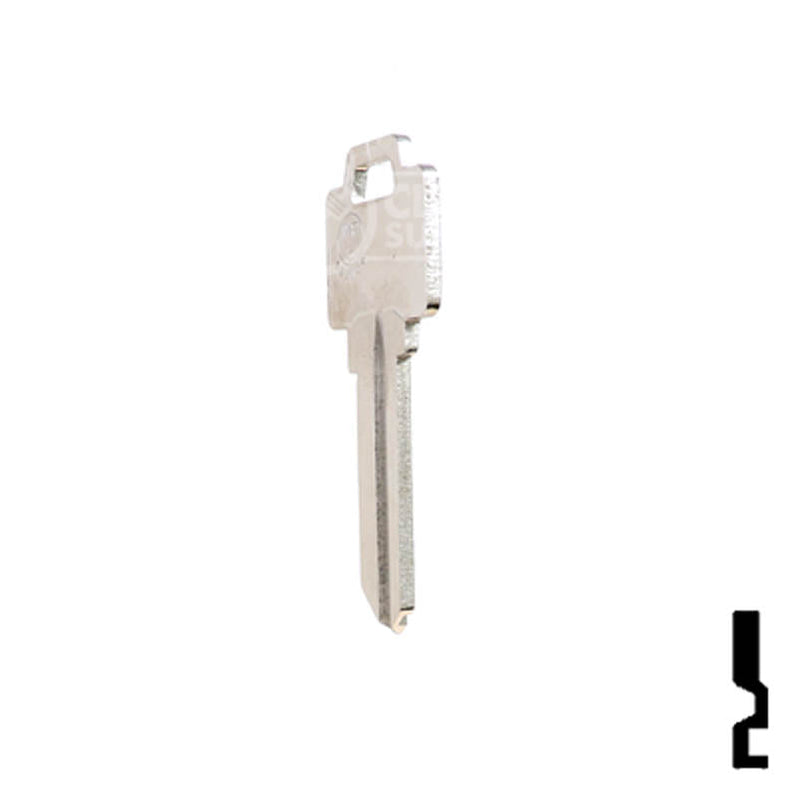 Uncut Key Blank | Weiser | WR5, N1054WB