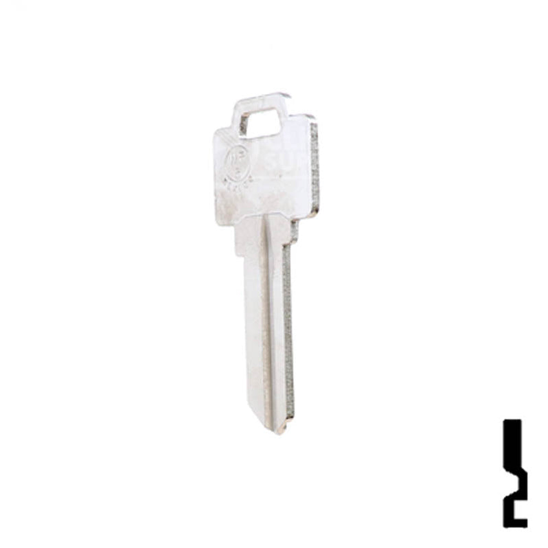 Uncut Key Blank | Weiser | WR5, N1054WB