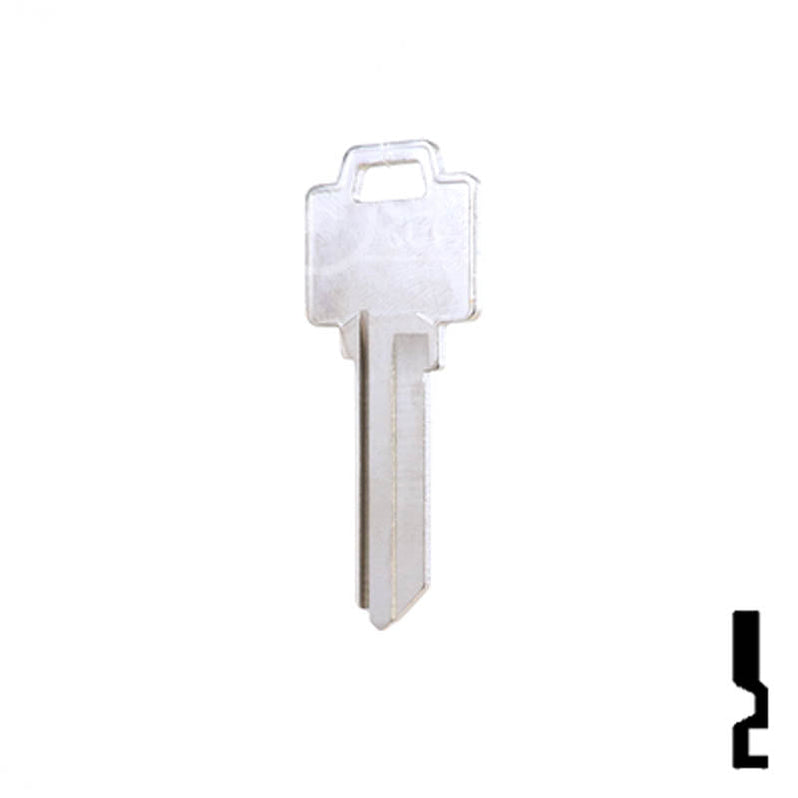 Uncut Key Blank | Weiser | WR5, N1054WB