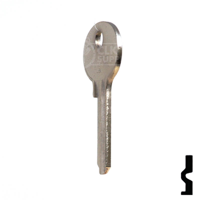 Commercial Key Blanks | Uncut Key Blank | Wilson-Bohannon | 1071M by ...