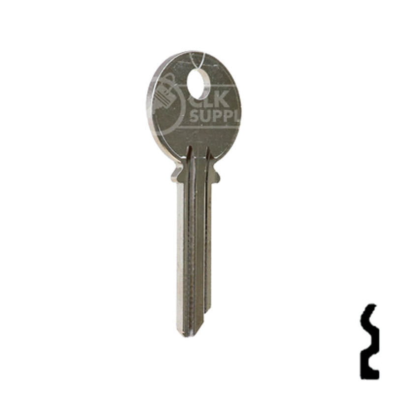 Uncut Key Blank | Yale | 999A, Y2 (NP)