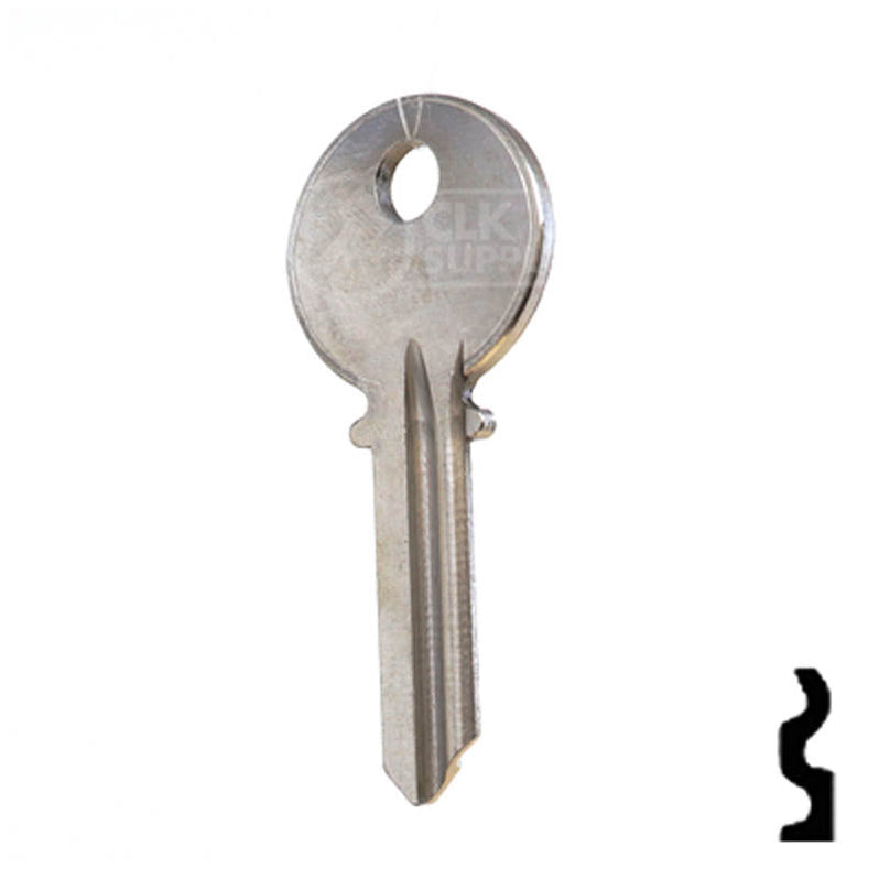 Uncut Key Blank | Yale | 999R