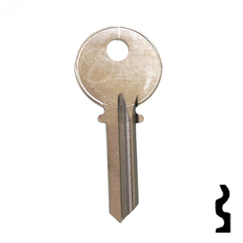 Uncut Key Blank | Yale | 999R