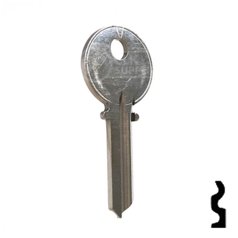 Uncut Key Blank | Yale | 999R