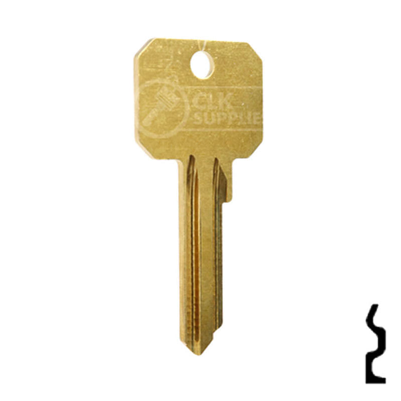 Uncut Key Blank | Yale | NB, Y1