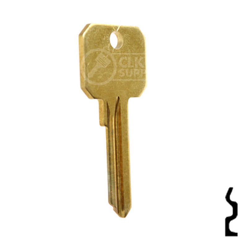 Uncut Key Blank | Yale | NB, Y1