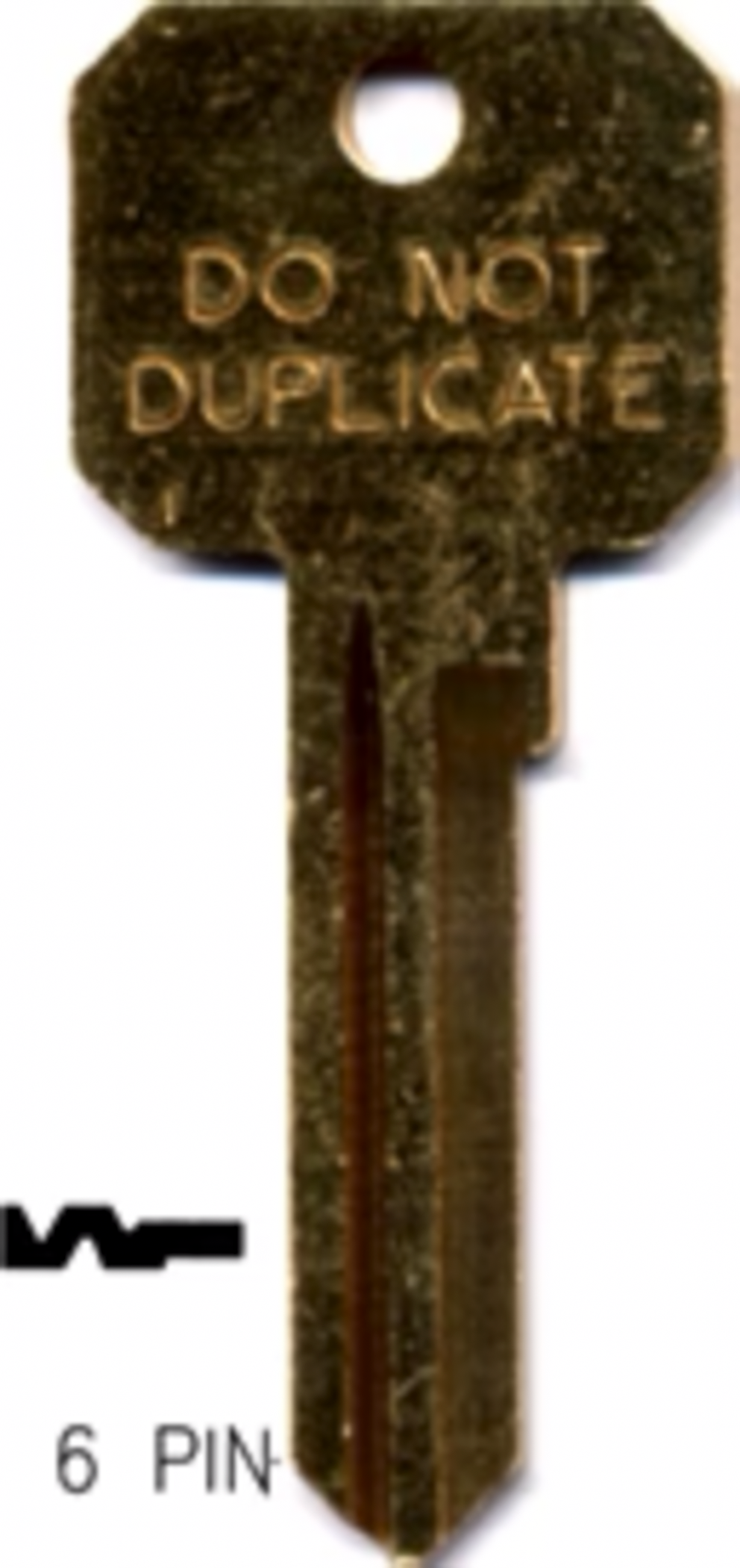 Uncut Neuter Bow Key Blank | Corbin Russwin | CO88