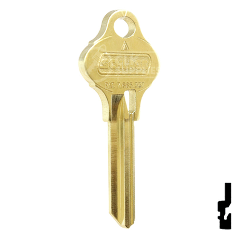 Uncut OEM Key Blank | Schlage Everest | S123