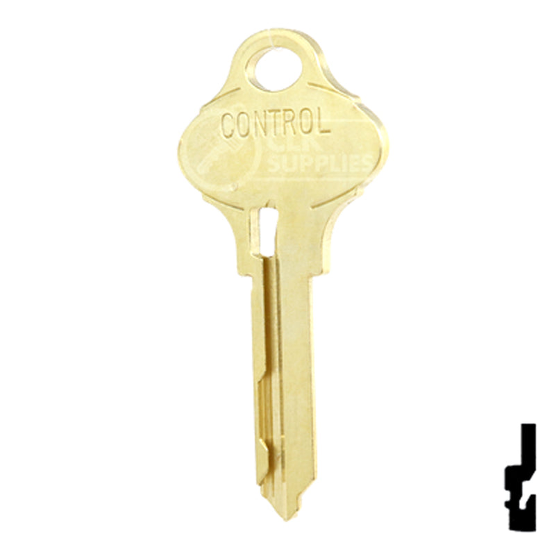 Uncut OEM Key Blank | Schlage Everest | S123 Control
