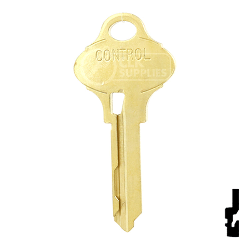 Uncut OEM Key Blank | Schlage Everest | S123 Control