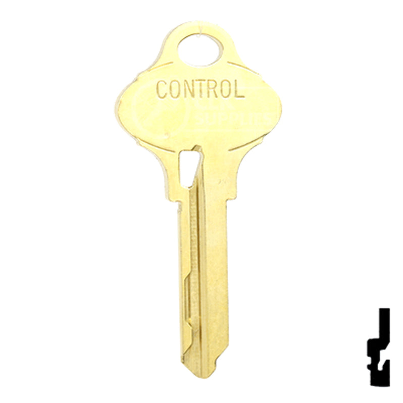 Uncut OEM Key Blank | Schlage Everest | S123 Control