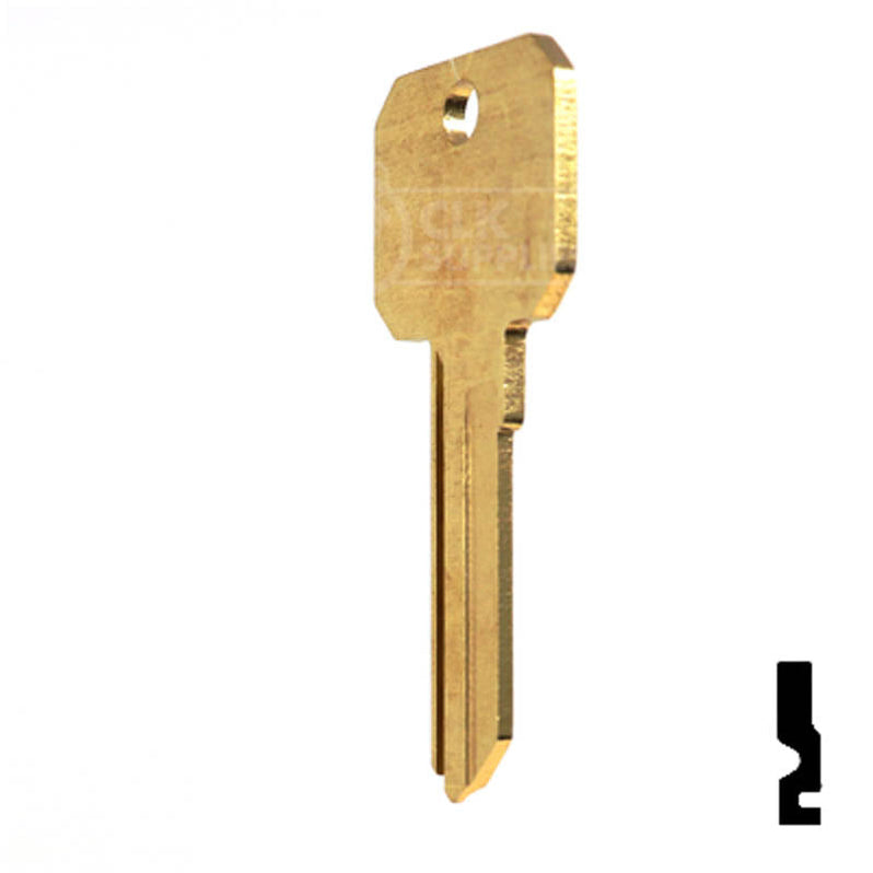 Residential Key Blanks | Uncut Neuter Bow Key Blank | Weiser | WR3, WR5 ...