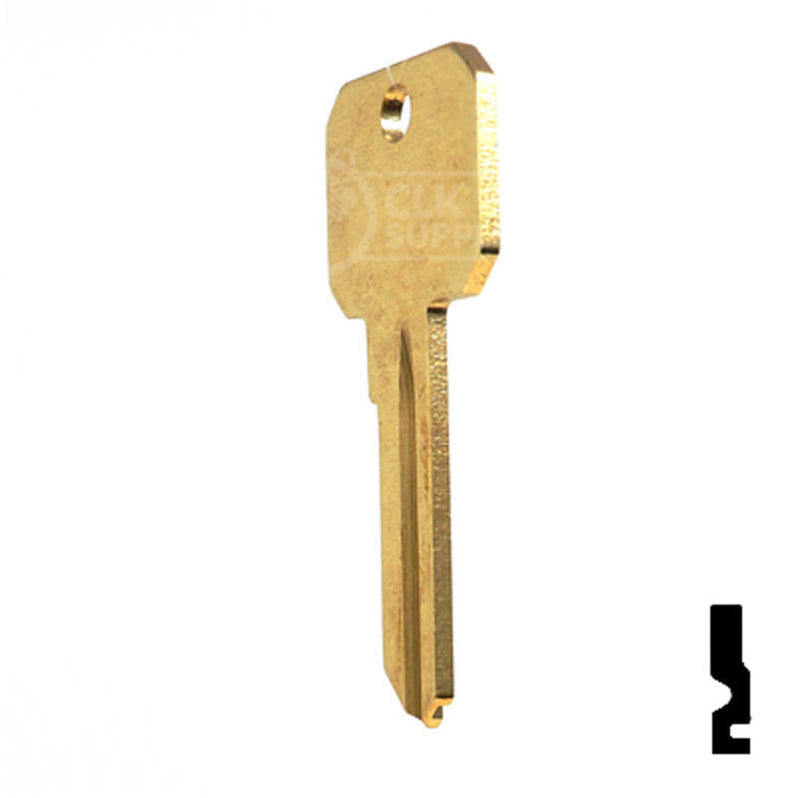 Residential Key Blanks | Uncut Neuter Bow Key Blank | Weiser | WR3, WR5 ...