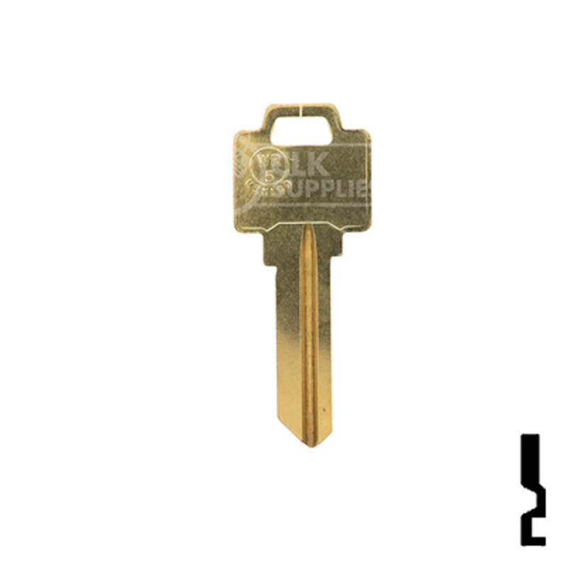 Residential Key Blanks | Uncut Key Blank | Weiser | WR5, N1054WB by JMA ...