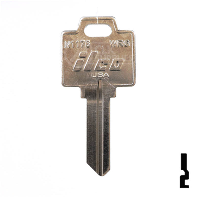 Residential Key Blanks | Uncut Key Blank | Weiser | WR6, N1176 by Ilco ...