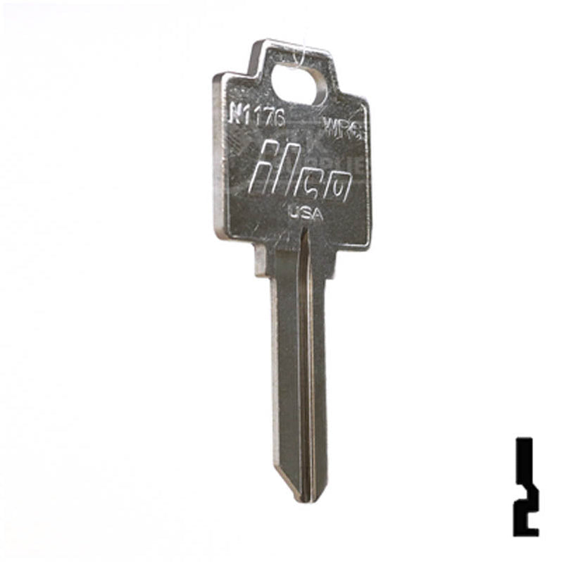 Residential Key Blanks | Uncut Key Blank | Weiser | WR6, N1176 by Ilco ...
