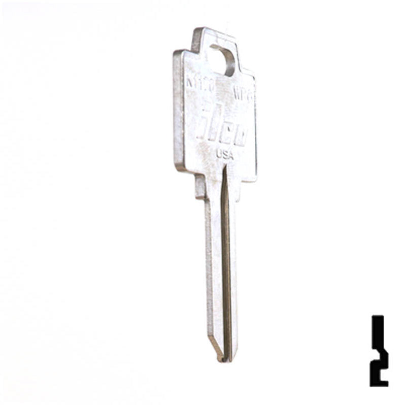 Residential Key Blanks | Uncut Key Blank | Weiser | WR6, N1176 by Ilco ...