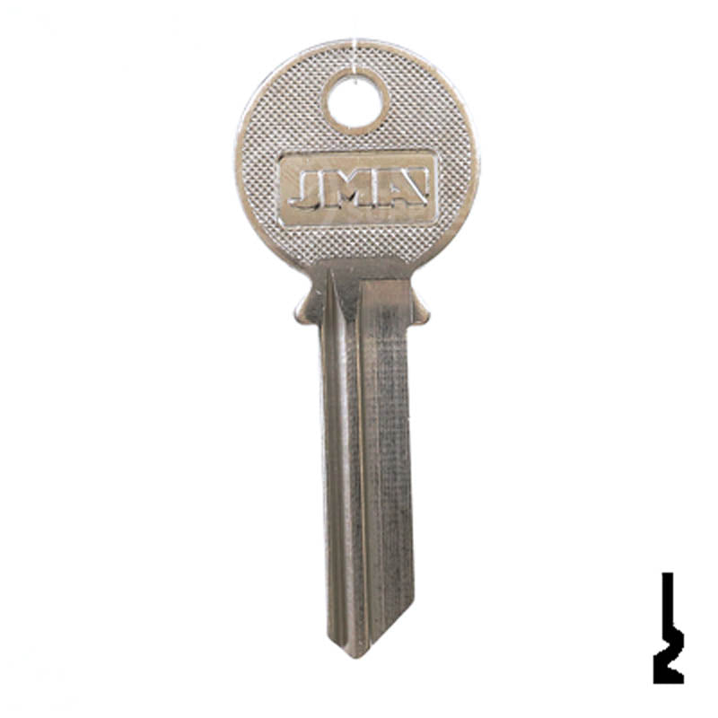 Uncut Key Blank | Yale | Y4, 998