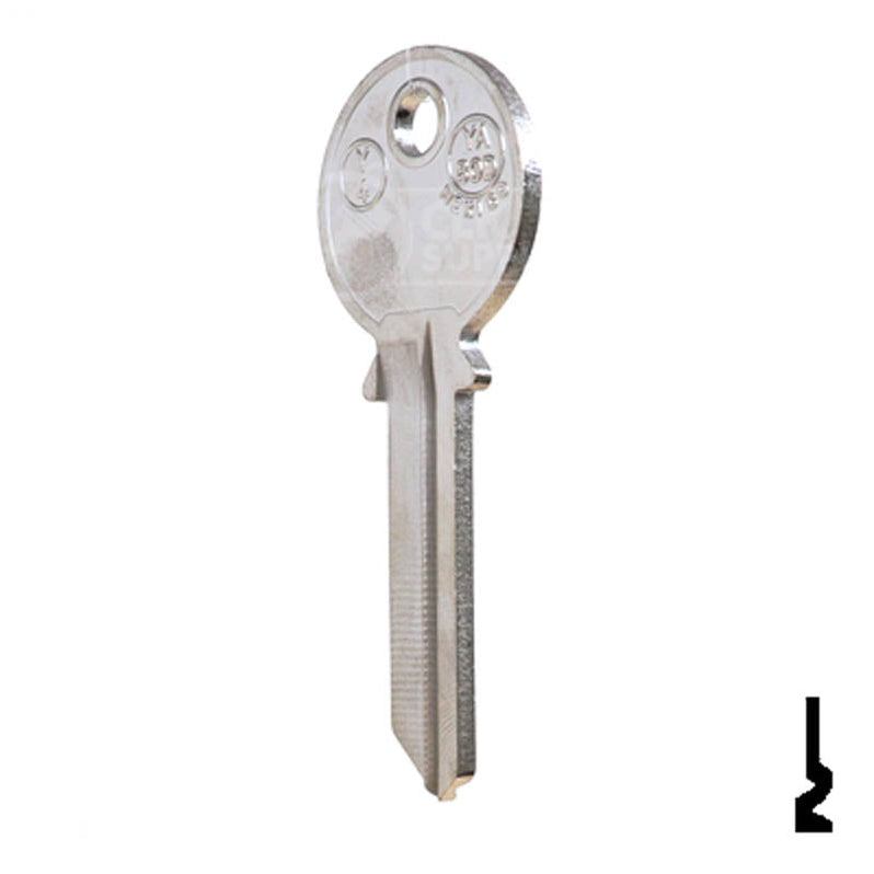 Uncut Key Blank | Yale | Y4, 998