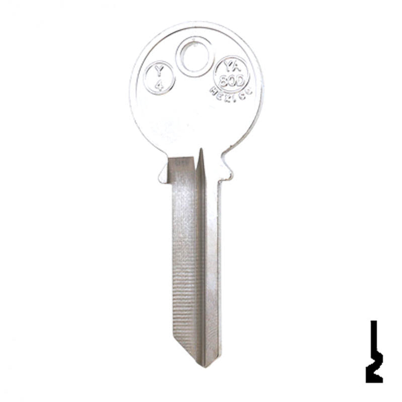 Uncut Key Blank | Yale | Y4, 998