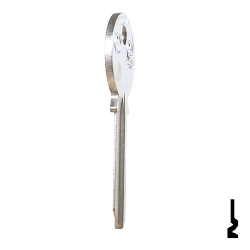 Uncut Key Blank | Yale | Y4, 998