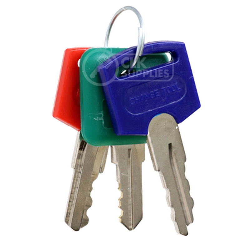 Precut Key Blank | Fastec FIC | Master, Change Key Set