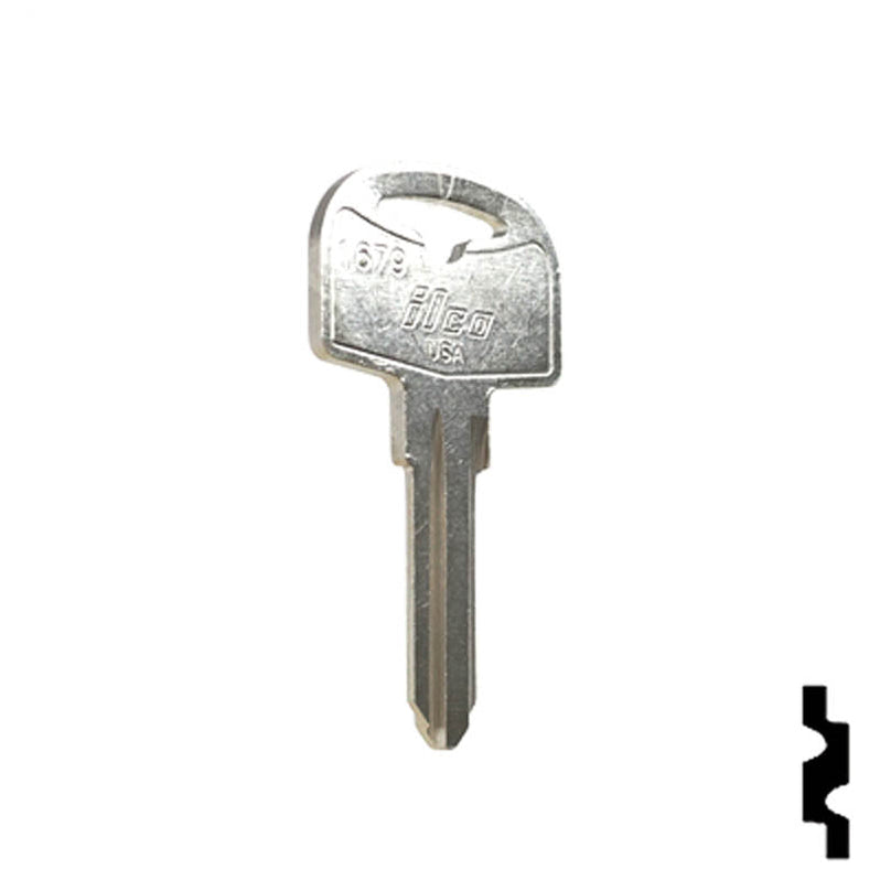 Uncut Key Blank | Cole Hersee | 1679