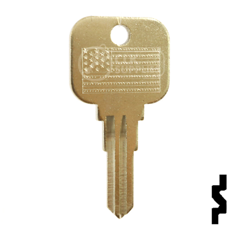 Uncut Key Blank | Fastec | BD120