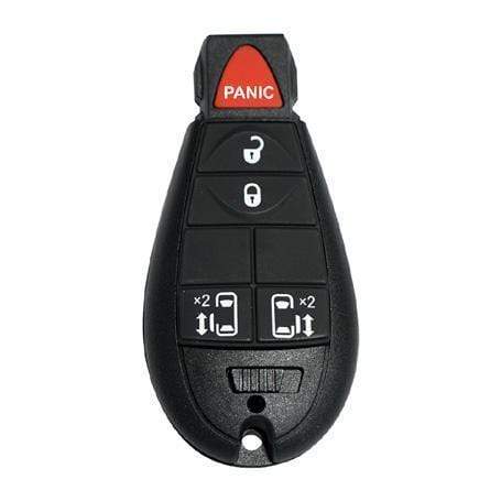 Chrysler, Dodge, and Jeep OEM Replacement FOBIK - 5 Button w/ Sliding