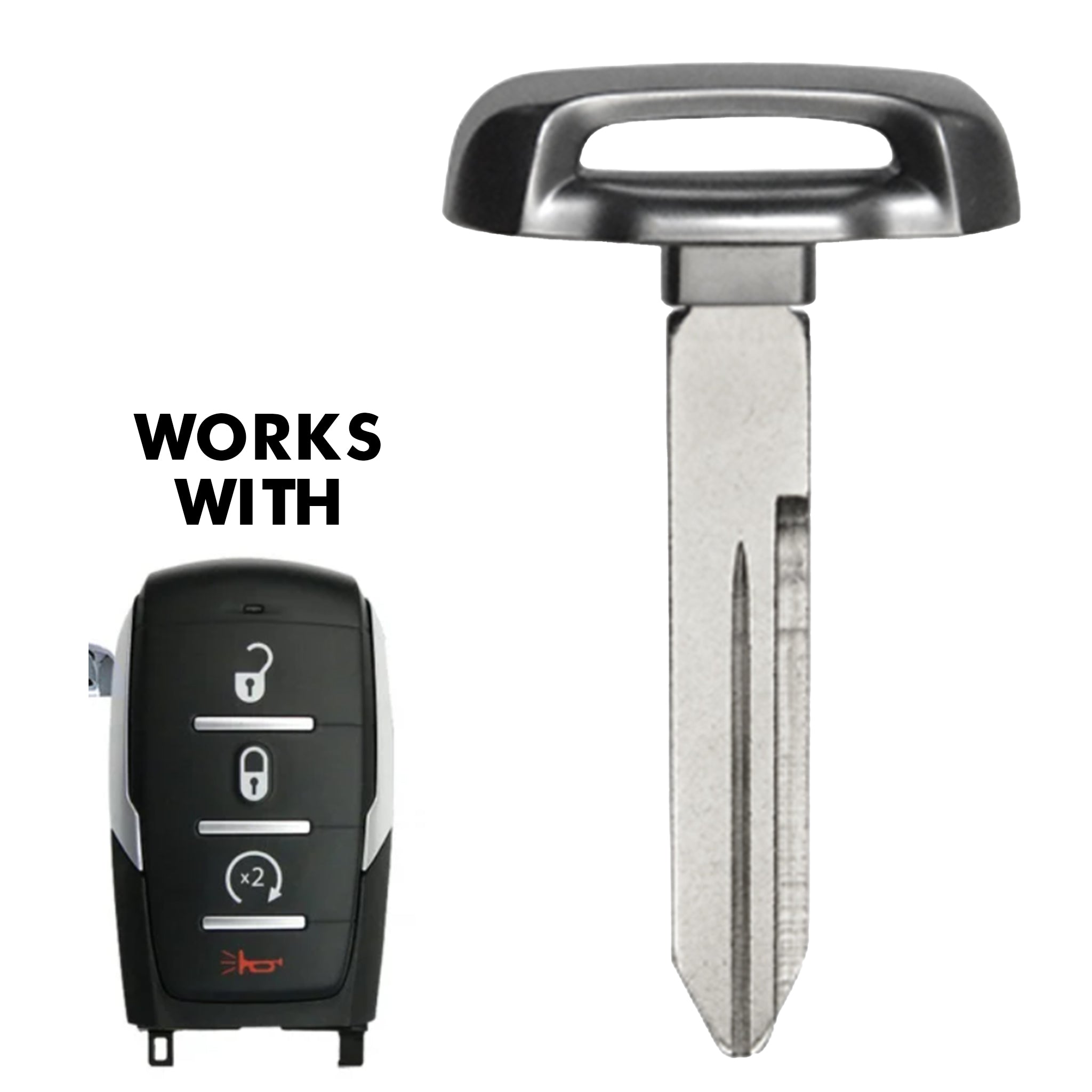 Chrysler, Ram Prox Emergency Key