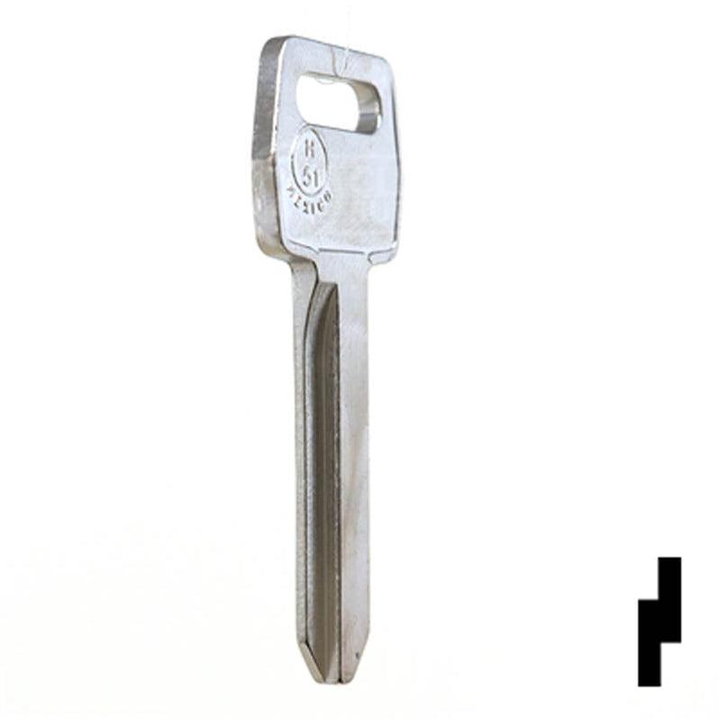 Uncut Key Blank | Ford | H51, 1167FD