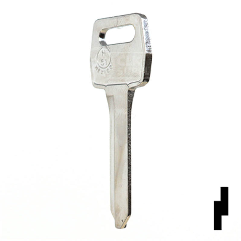 Uncut Key Blank | Ford | H51, 1167FD