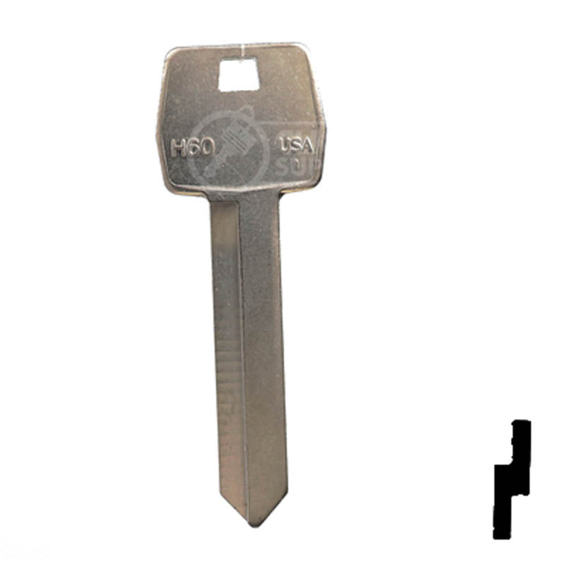 Uncut Key Blank | Ford | H60, 1190LN