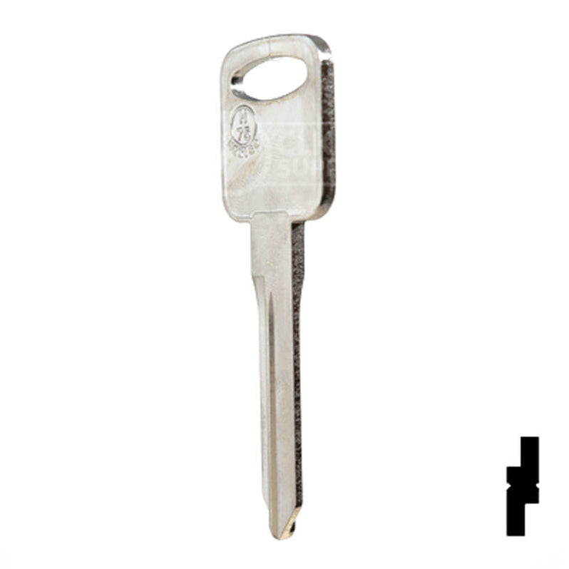 Uncut Key Blank | Ford | H75, 1196FD