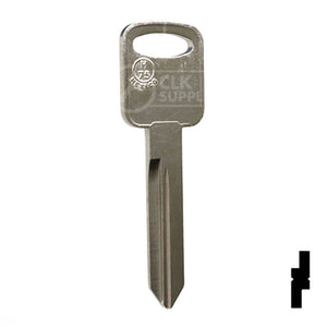 Uncut Key Blank | Ford | H75, 1196FD