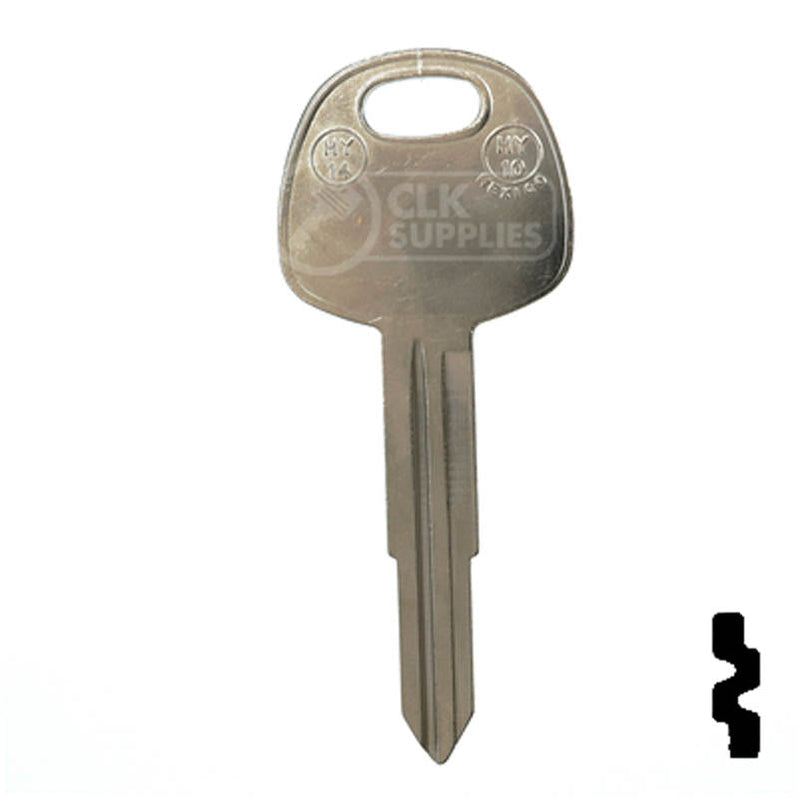 Key Blanks | X236 ( HY14 ) | Hyundai | Kia | Replacement Uncut Keys