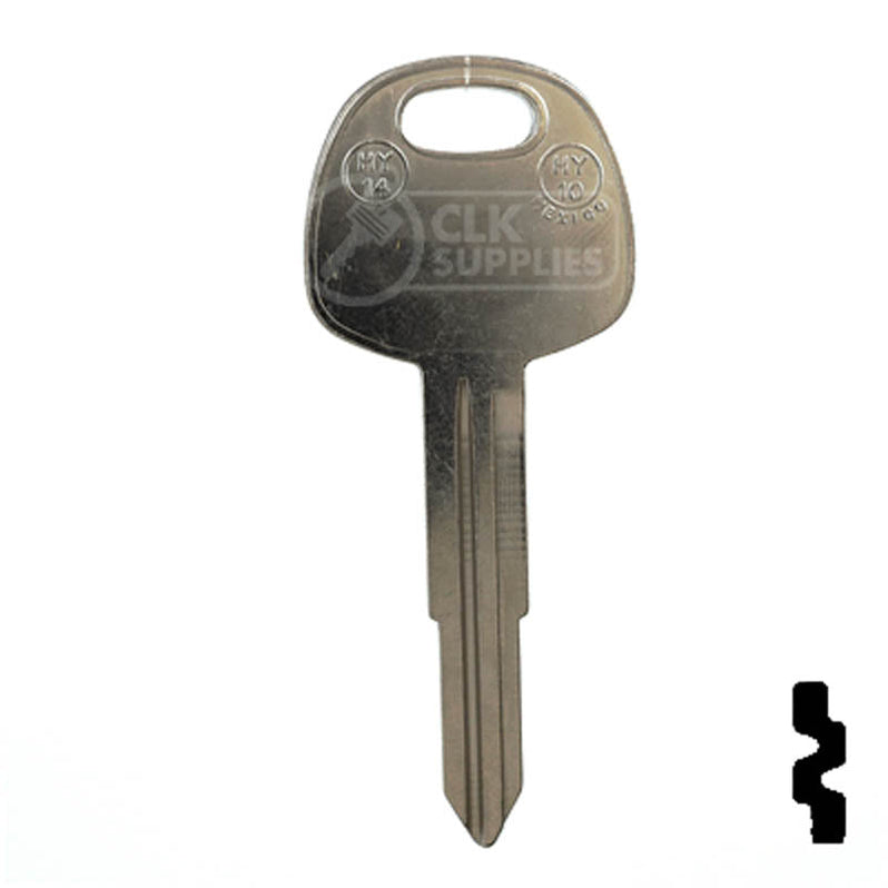 Key Blanks | X236 ( HY14 ) | Hyundai | Kia | Replacement Uncut Keys