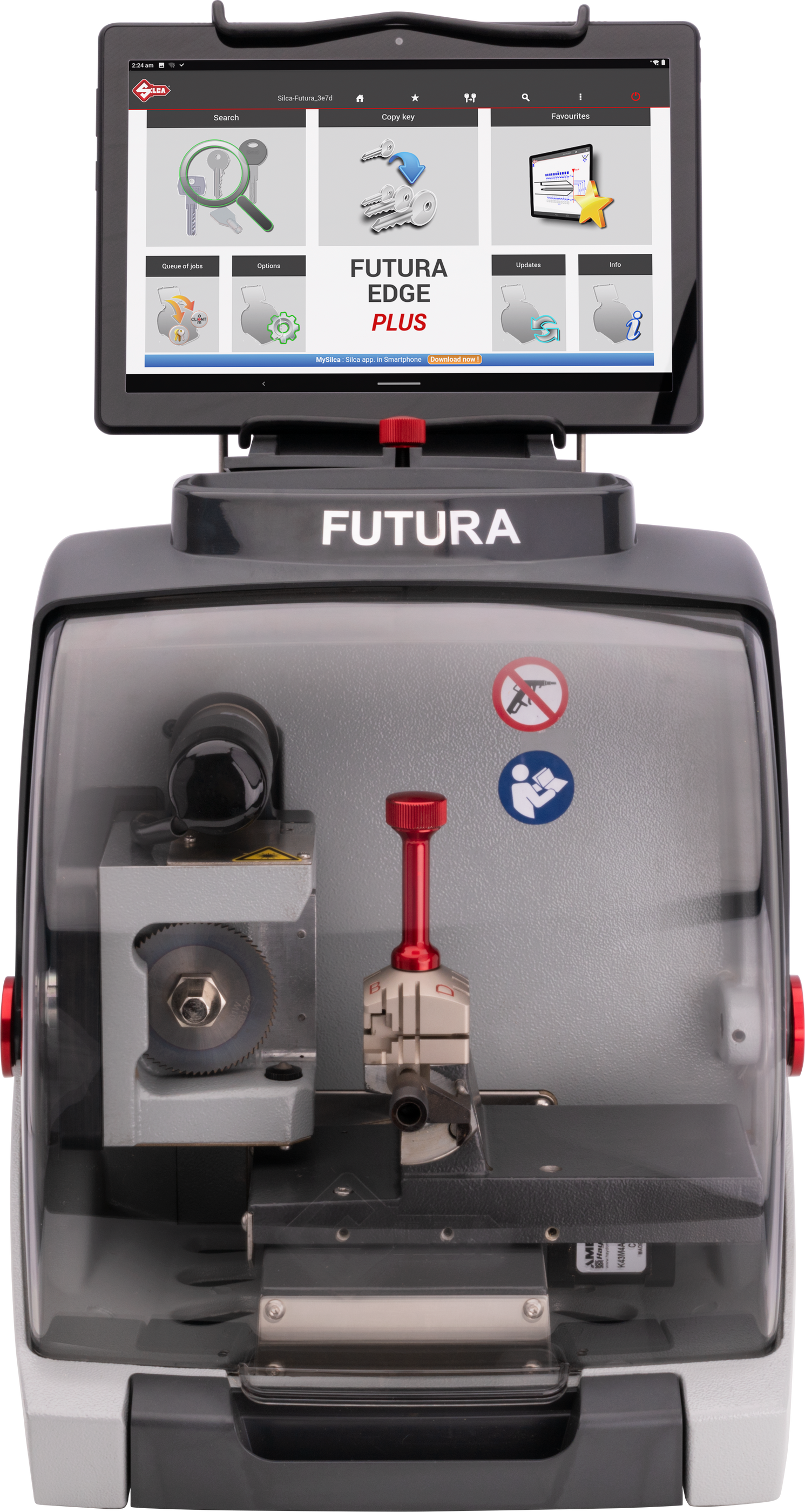 Silca Futura Edge Plus - Cuts Edge Cut and Medeco Biaxial Keys (By cod