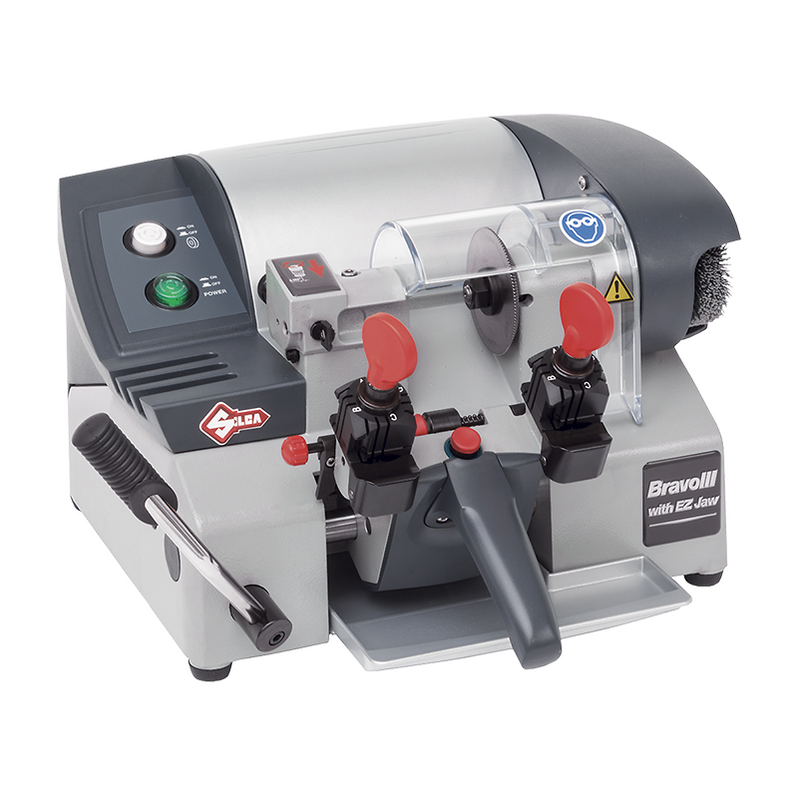Ilco Bravo III With EZ-Jaw, Semi-Automatic Key Machine
